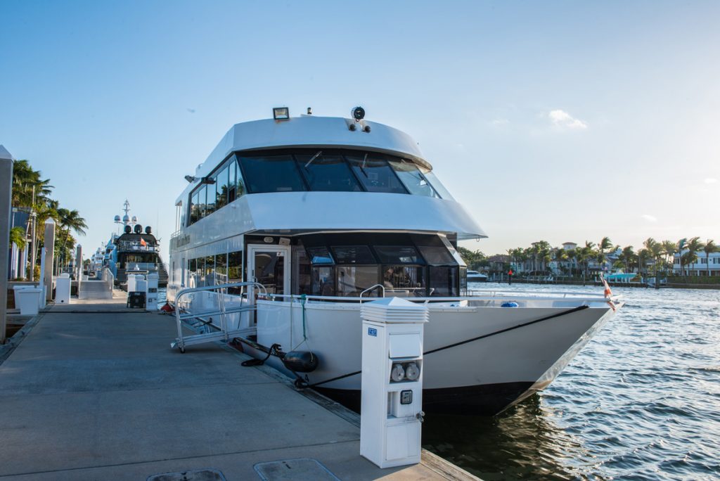 85' Hollywood Princess Party Boat - Miami Yacht Charters